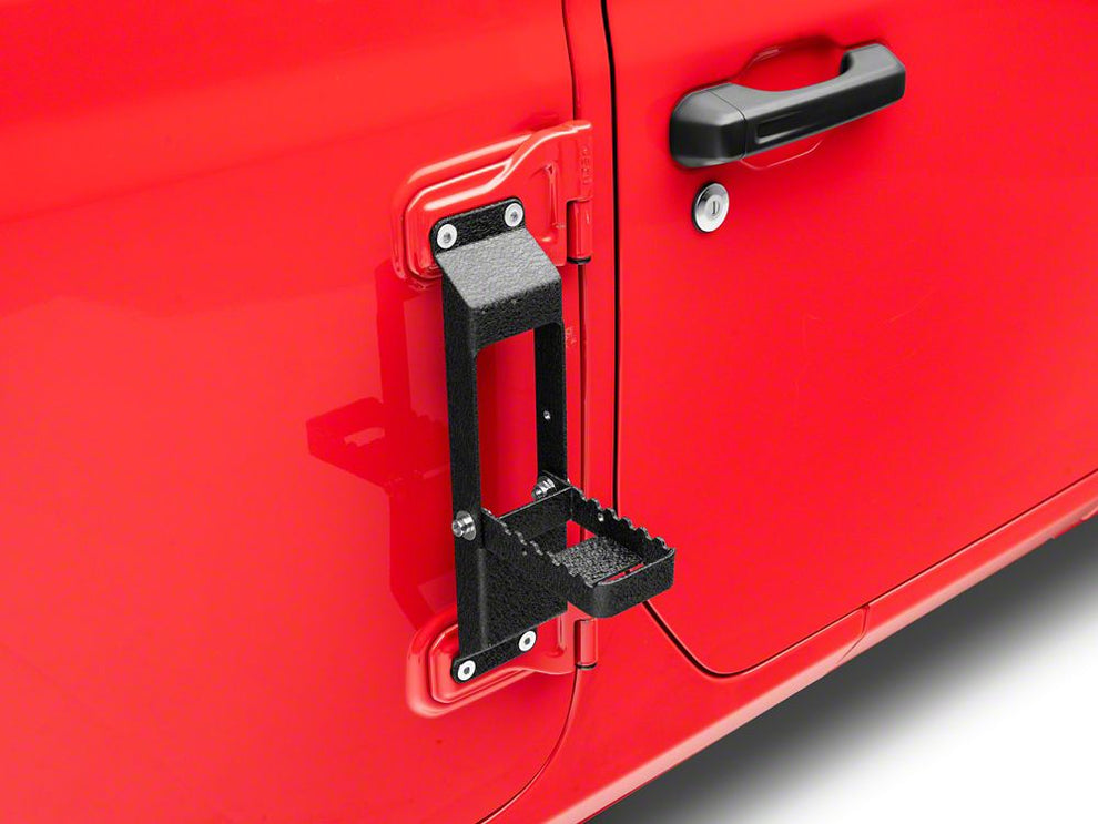 RedRock HD Folding Door Hinge Step (18-25 Jeep Wrangler JL) – RedRock 4x4